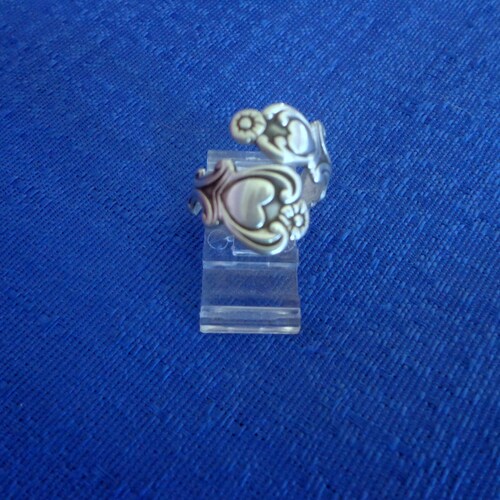 Sterling Silver TREASURED HEART Ring AVON 1975 Authentic | Etsy