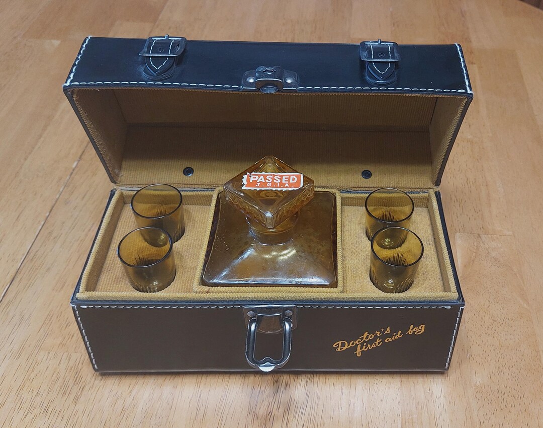 Royal Craft Gin Whiskey Decanter Set, Royal Craft Decanter Set, Doctors ...