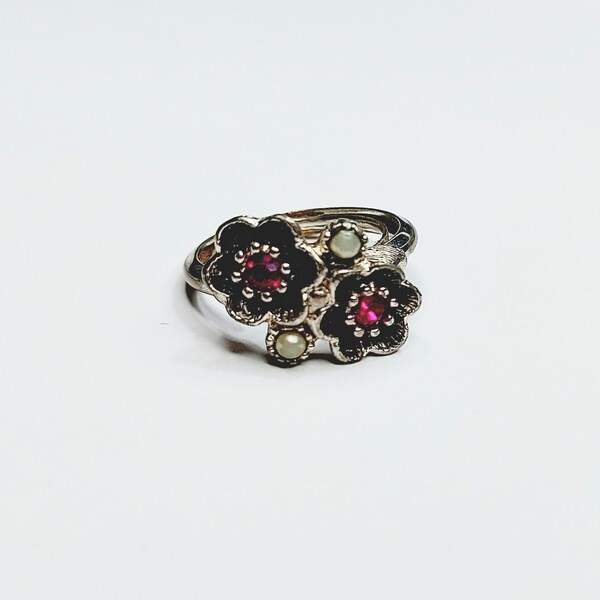Avon Ruby Ring - Etsy