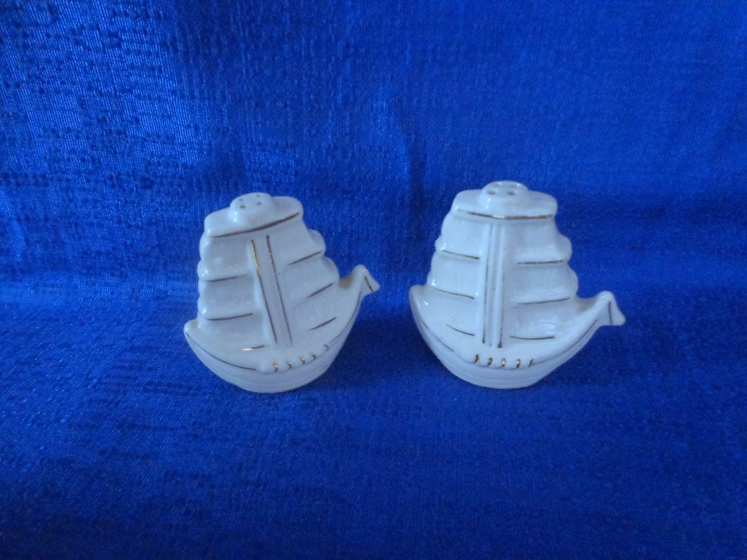Sailing Ship Salt and Pepper Shakers,japan Salt and Pepper Shakers ...