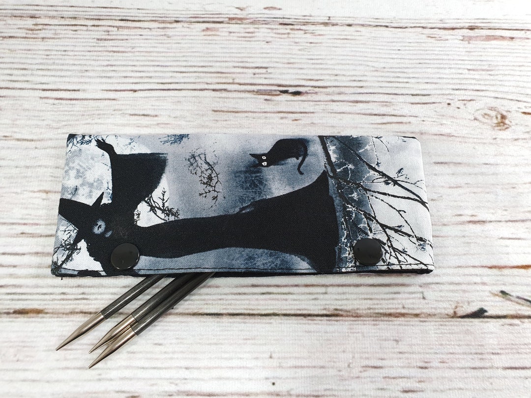 Gothic Witch Needle Holder, Needle Cozy for Gothic Lovers - Etsy