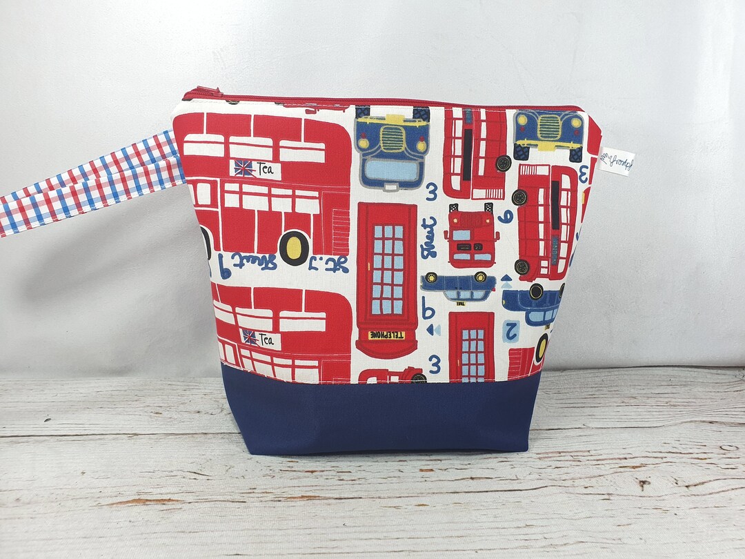Project Bag London Cab Double Deckers Telephone Booth With Zipper 3 ...