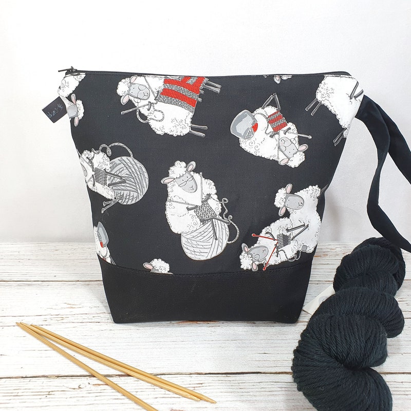 Crochet Project Bag - Etsy