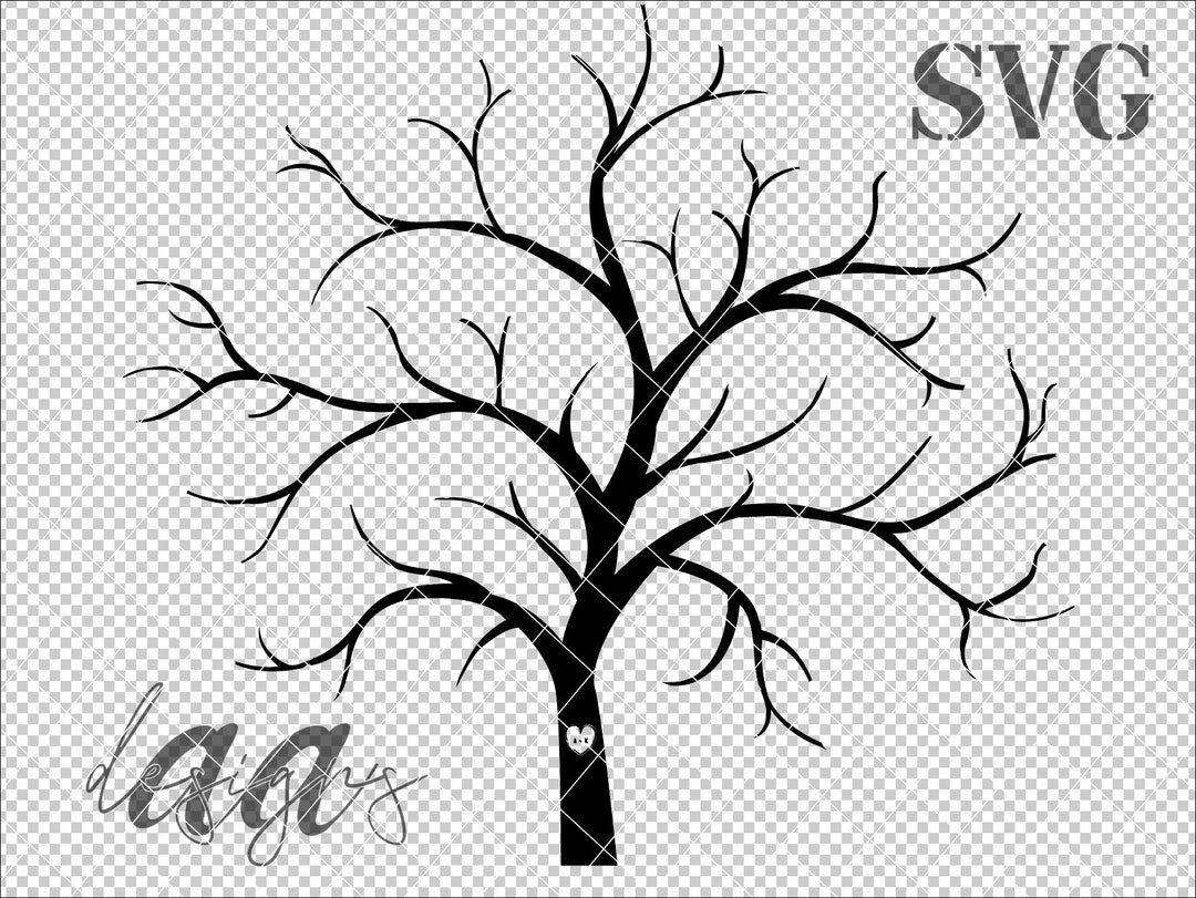 Personalized Dead Tree SVG, Cricut Silhouette (digital Download) - Etsy