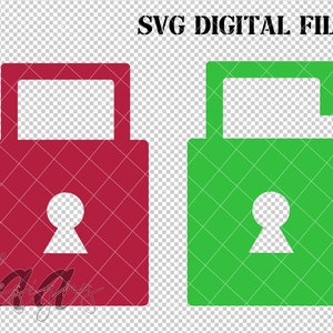 Lock Unlock SVG Lock SVG Unlock SVG - Etsy
