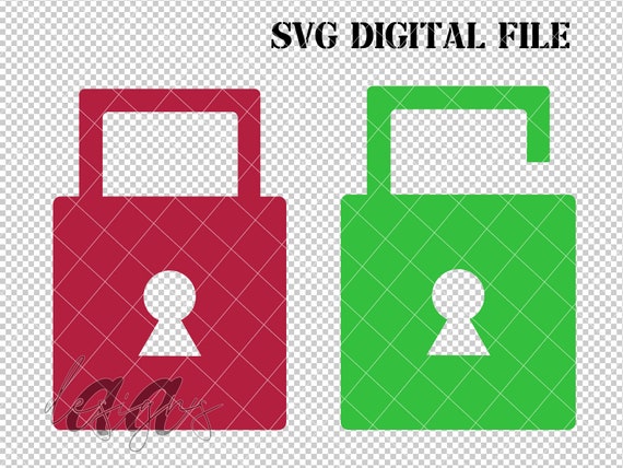 Lock Unlock SVG Lock SVG Unlock SVG - Etsy