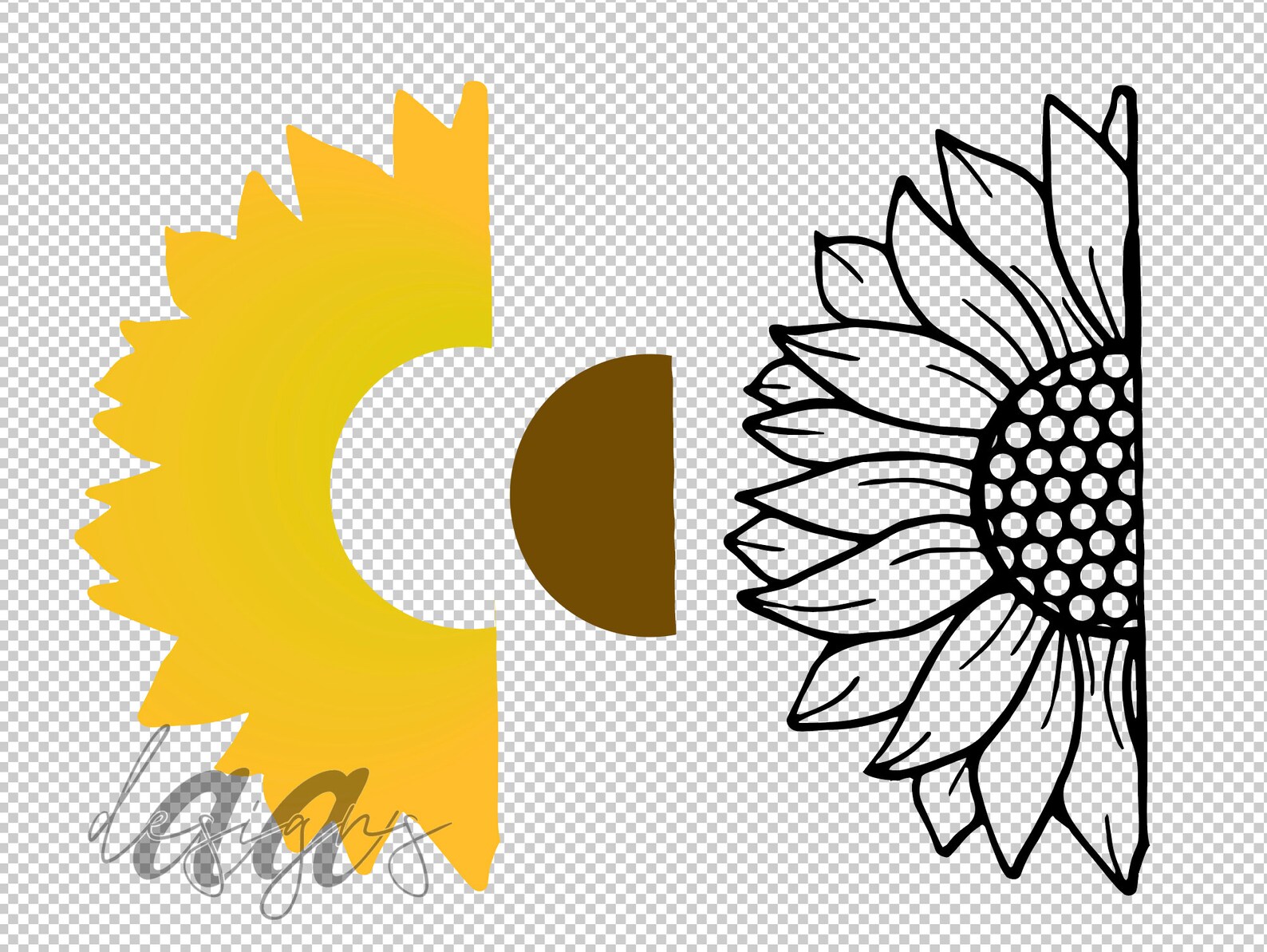Sunflower SVG Hurricane SVG Sunshine Svg Sunflower - Etsy