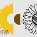 Sunflower SVG, Hurricane SVG, Sunshine Svg, Sunflower Hurricane SVG - Etsy
