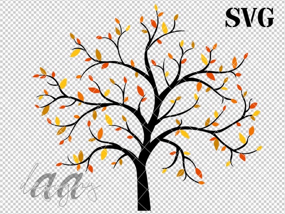 Tree SVG Fall Tree Svg Layered Tree Svg Family Tree SVG | Etsy