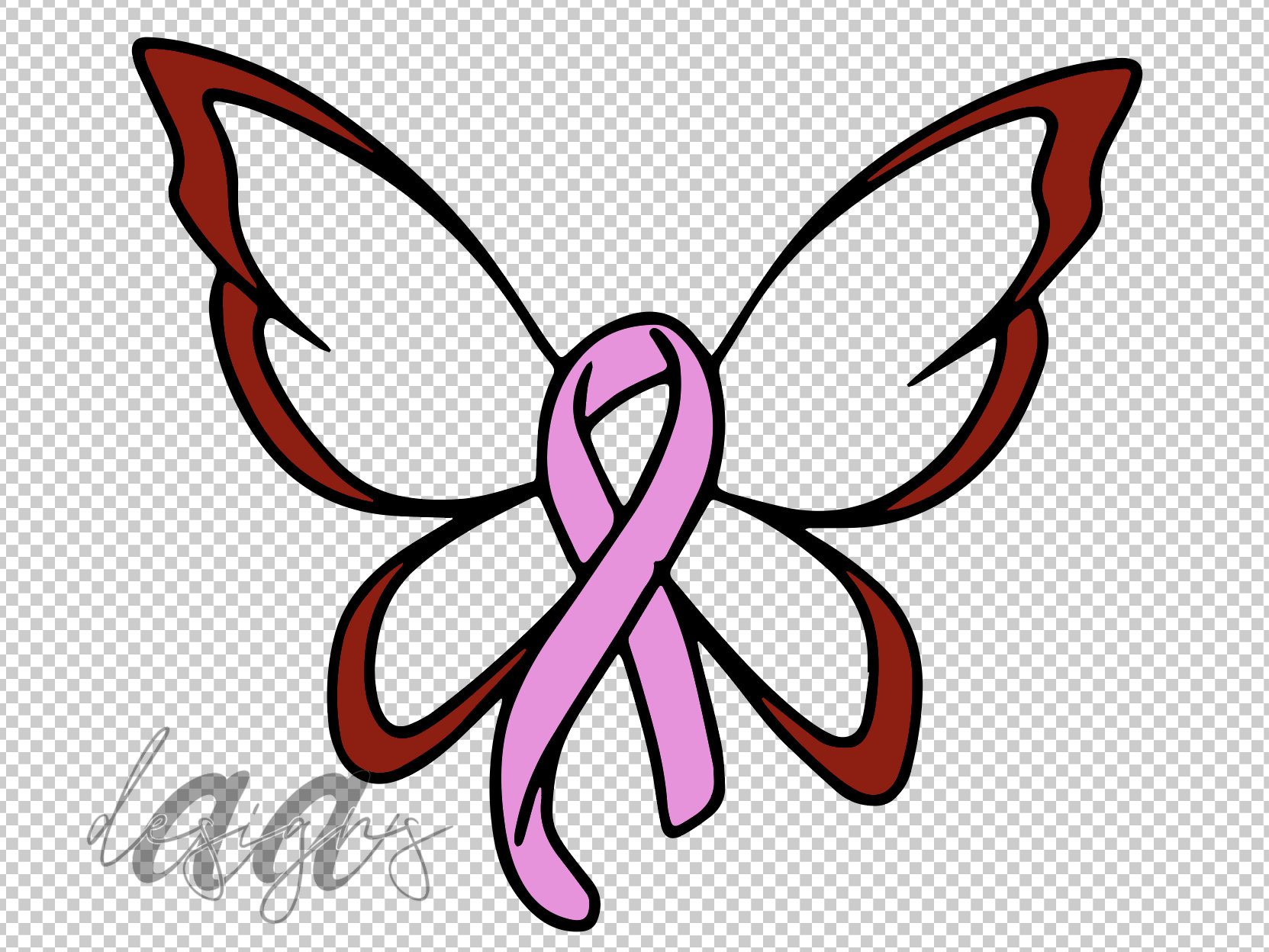 Cancer SVG Butterfly Cancer SVG Breast Cancer SVG - Etsy Canada