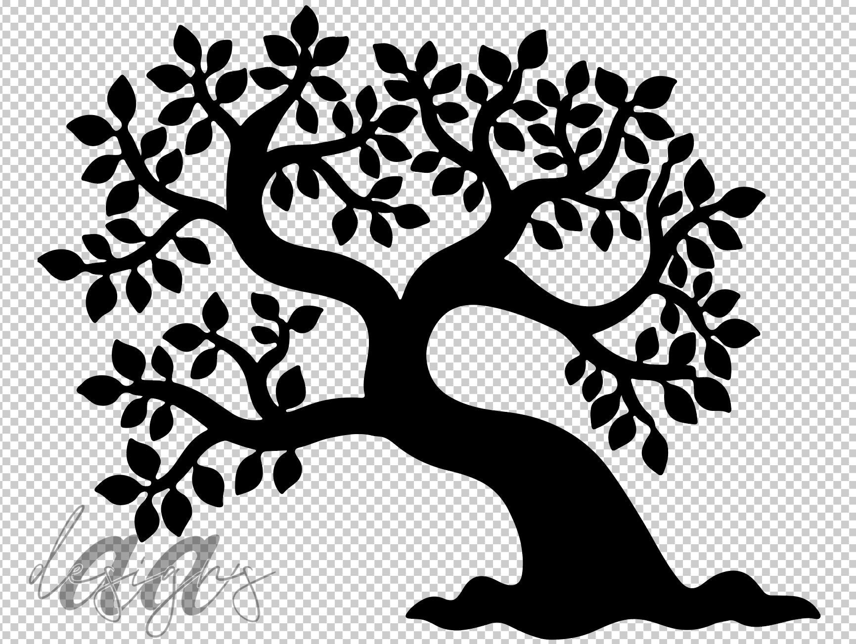 Tree SVG Tree of Life SVG Family Tree SVG | Etsy