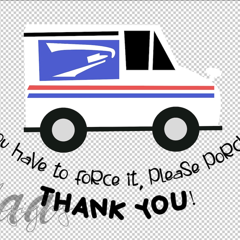 Mail Truck Svg - Etsy