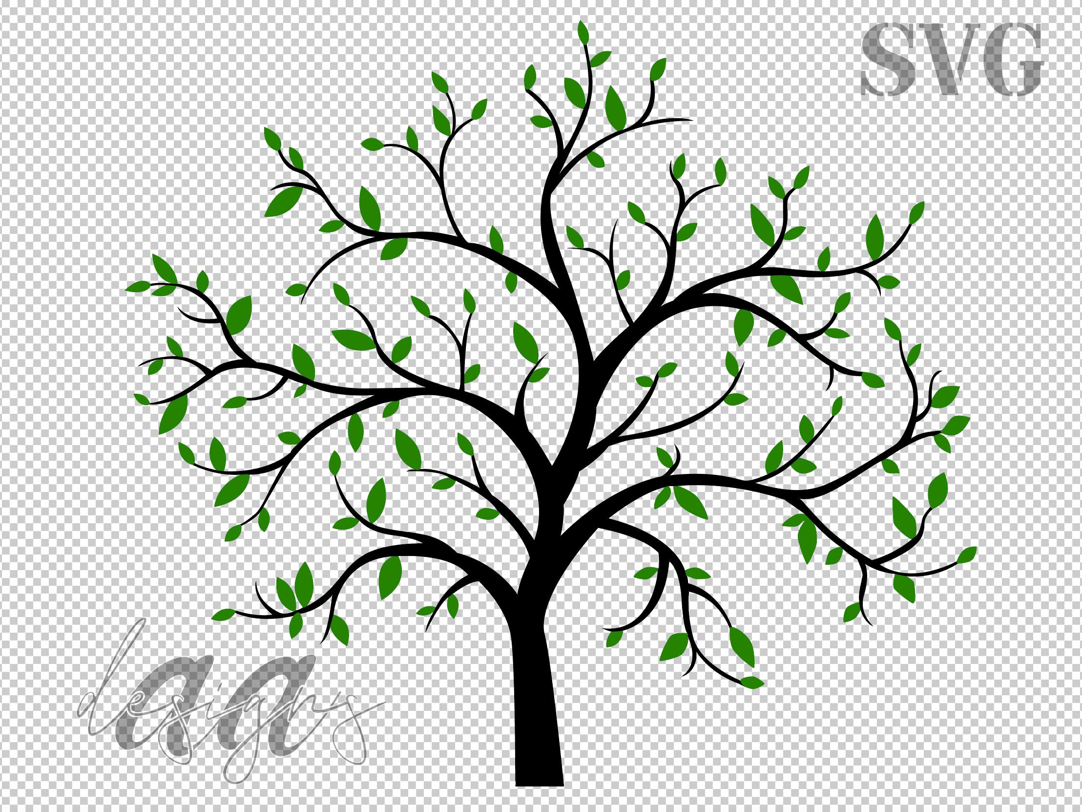 Tree SVG Fall Tree Svg Layered Tree Svg Family Tree SVG - Etsy UK