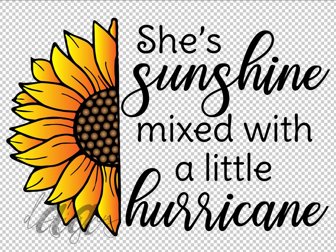 Sunflower SVG, Hurricane SVG, Sunshine Svg, Sunflower Hurricane SVG - Etsy