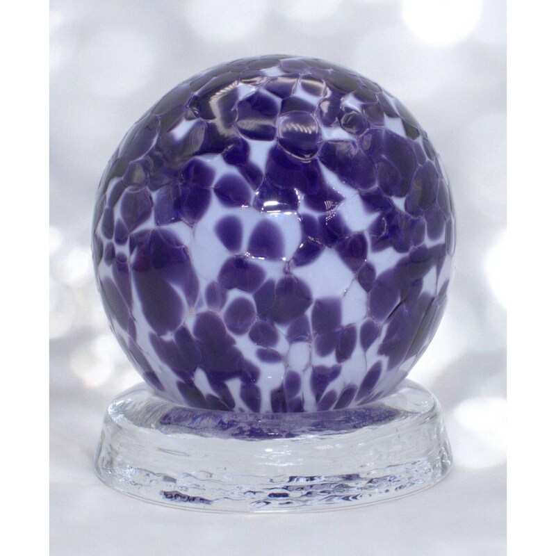 Purple Paperweight - Etsy