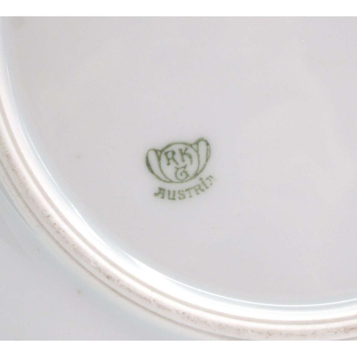 Antique Robert Hanke Porcelain Plate: Hand-painted Cherries, Austrian ...