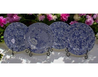 Set of 3 Spode Blue Room Christmas Plates 8.25 Spode Collectible ...