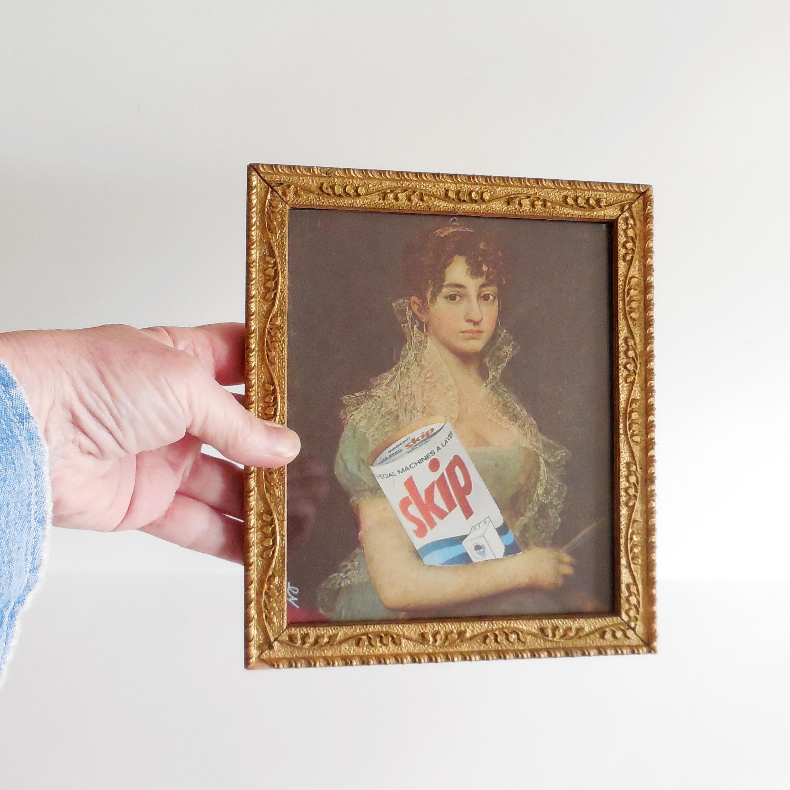 Vintage Magazine Collage Art: Framed Wall Decor - Etsy UK