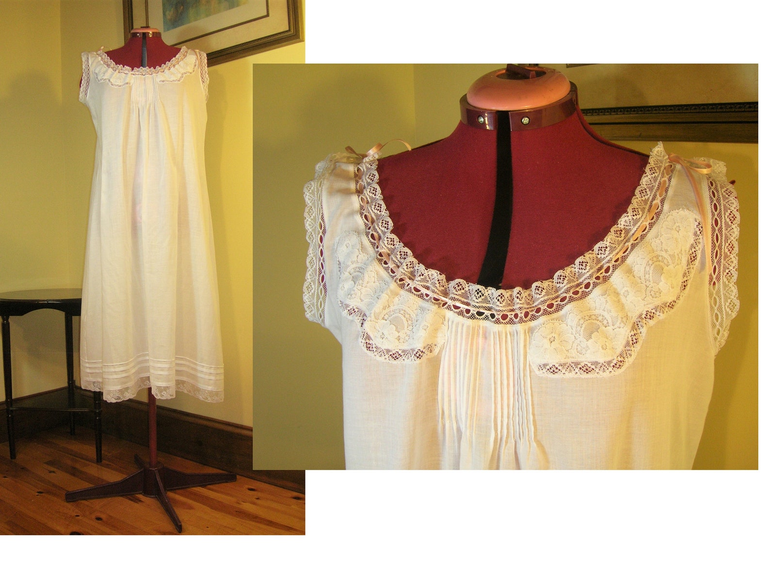 Digital Sewing Pattern for Classic Edwardian Chemise in PDF Format to ...