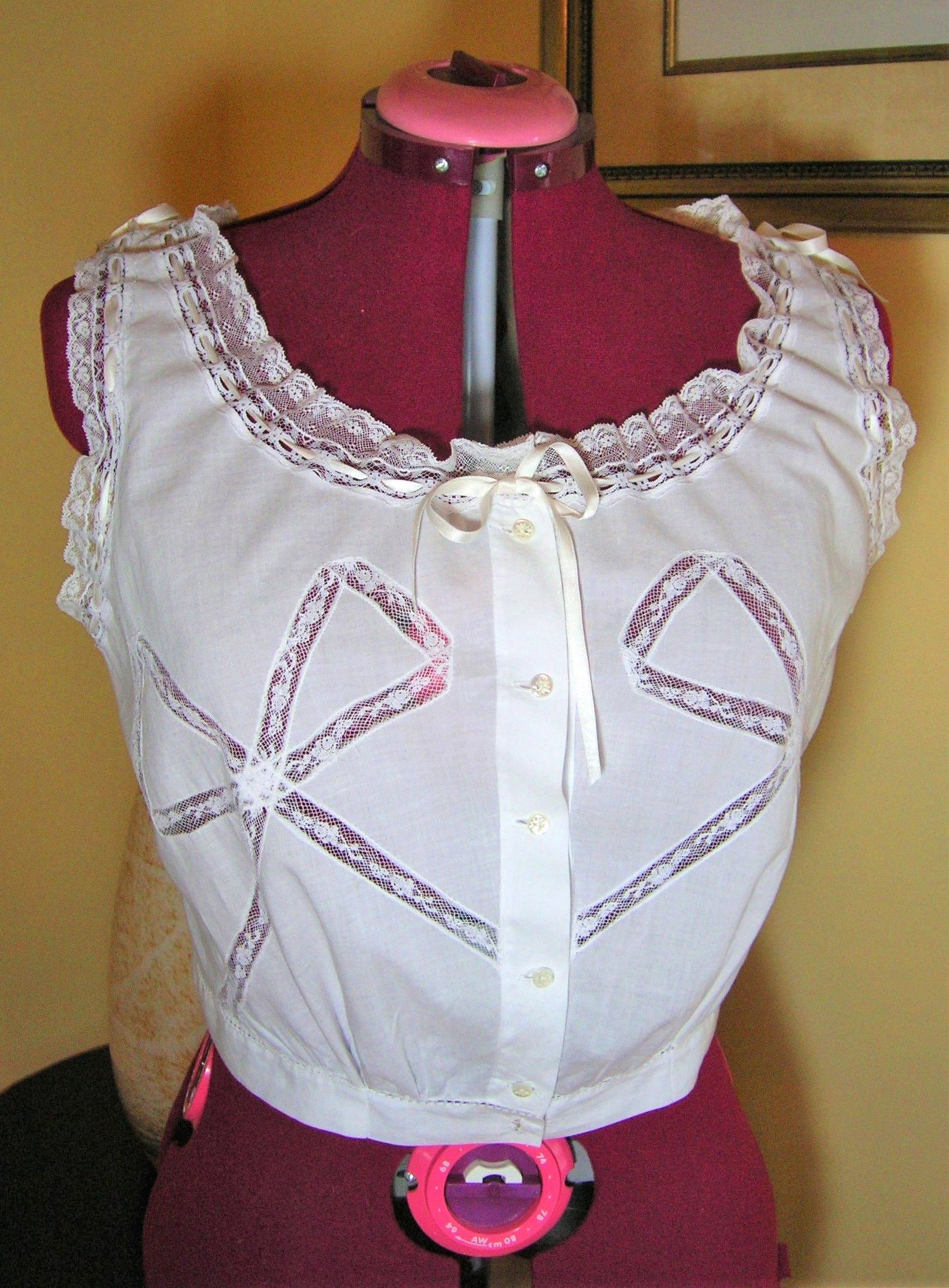1903 Corset Cover PDF Sewing Pattern – Classic Edwardian Lingerie ...
