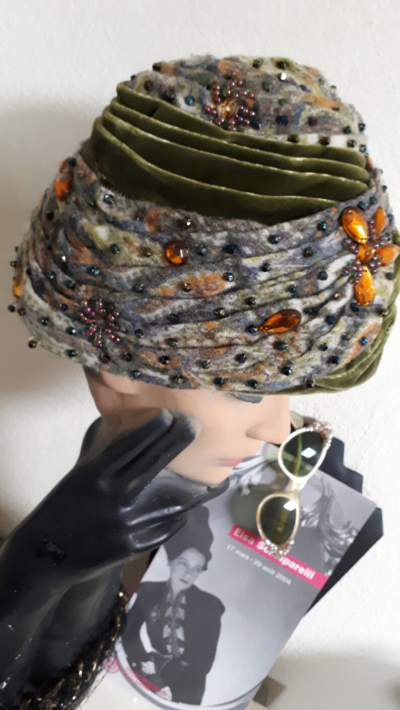 ELSA SCHIAPARELLI chapeau vintage emblématique haute couture - Etsy France