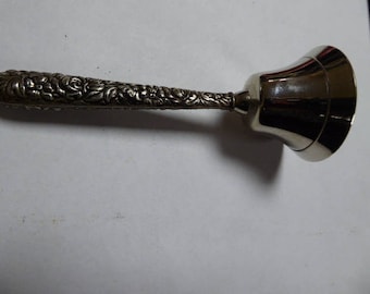 Cased, Coin Silver Dinner Bell With Twig Handle; 1850s, Monogram - Etsy