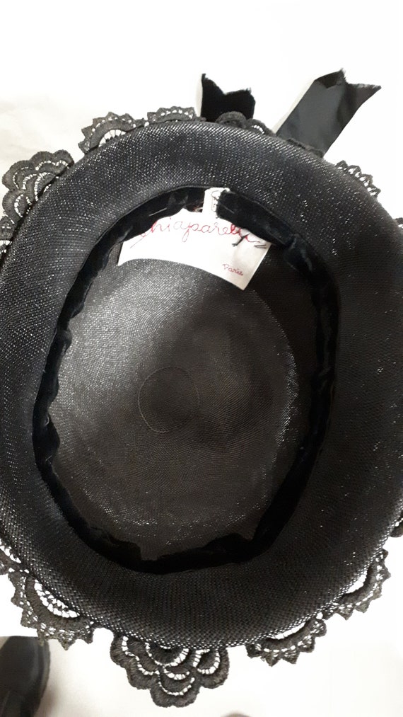 Elsa Schiaparelli couture hat, vintage cloche, sixtie… - Gem