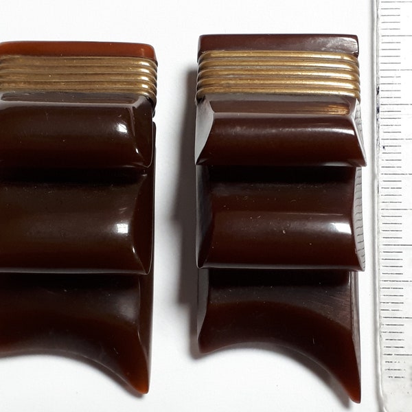 Bakelite Dress Clips - Etsy