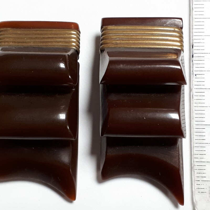 Bakelite Dress Clips - Etsy