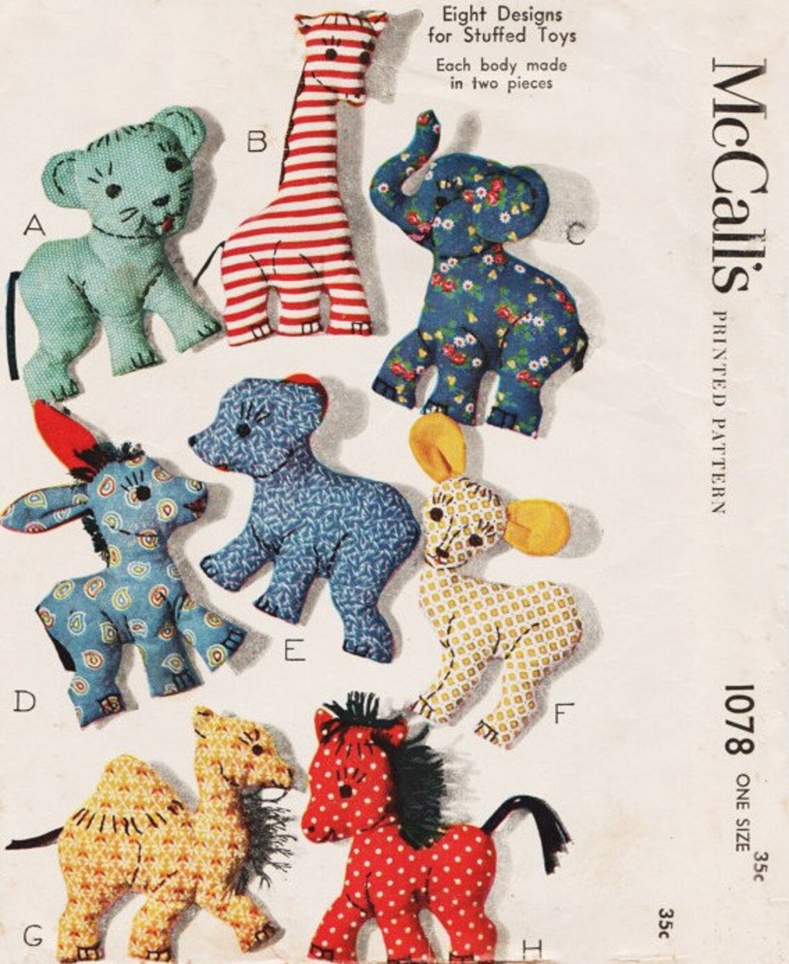 1943 Vintage Elephant, ITH Machine Embroidery DIGITAL Download,6-inch ...