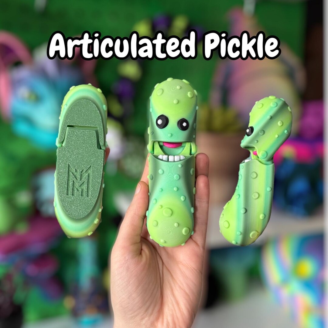 Articulated Pickle - Etsy