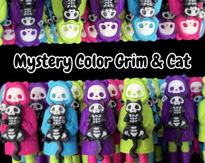 Mystery Color Grim and Cat - Etsy