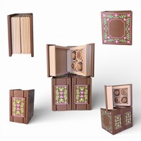 Bookstack 3D Clicker - Colorful Book Stack - Enchanted Books - Mini ...