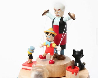 Pinocchio Music Box - Etsy