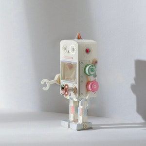 Robot Toy Capsule Gashapon Machine 3D Colourful Puzzle Lazer - Etsy