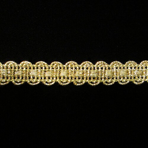 604.2 Metallic Gimp Trim Ladder Antique-gold 3/8 - Etsy