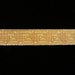 847.1 Metallic Gold Trim "greek Key" - 5/8" (15mm), Gold and Green Trim ...
