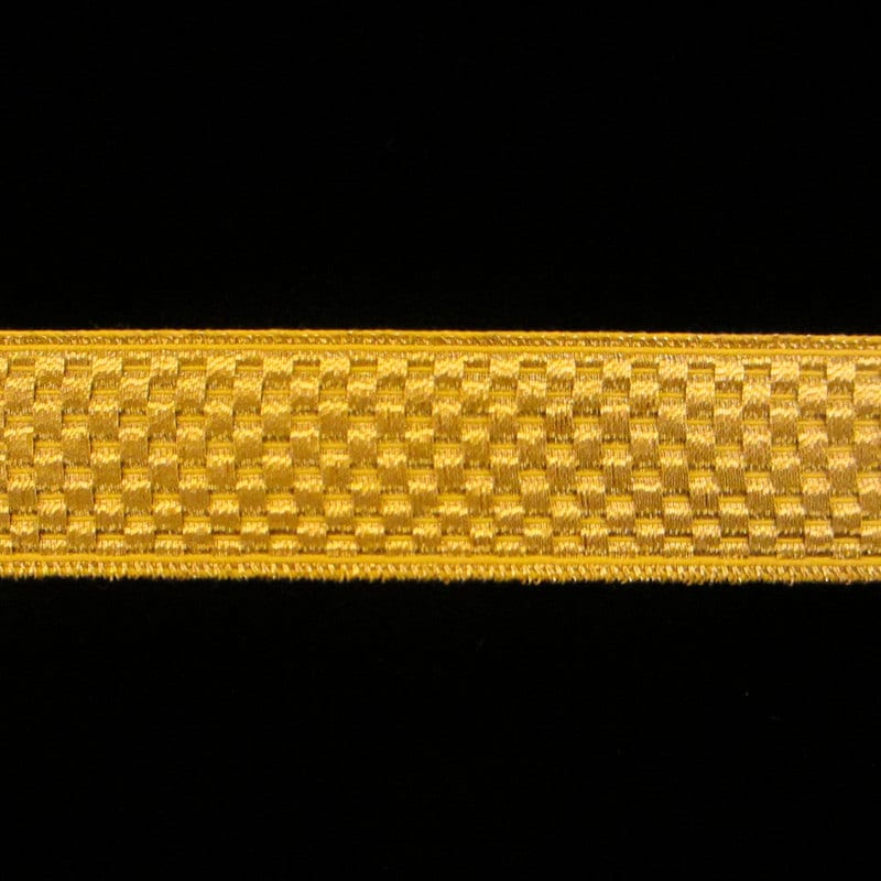 807 Metallic Galloon Trim chequers 3/4 - Etsy