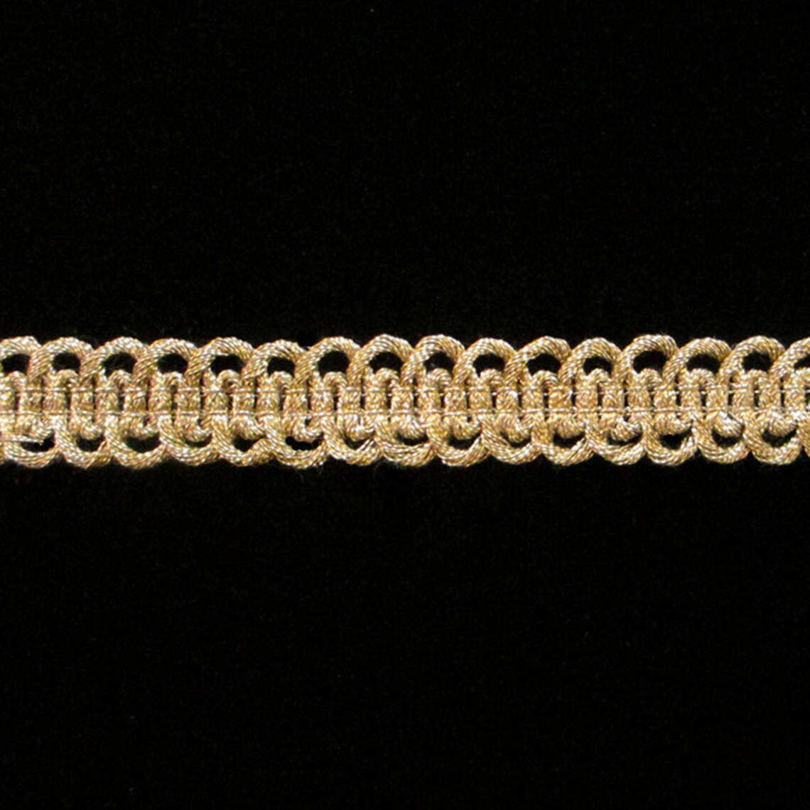 662 Metallic Gimp Trim - "military Gimp - Double Loop" Antique-gold - 1 ...