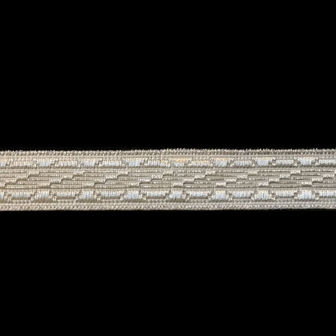 REMNANT 805.5 Metallic Galloon Trim "salute" Silver 1/2" (15mm) - 33 ...