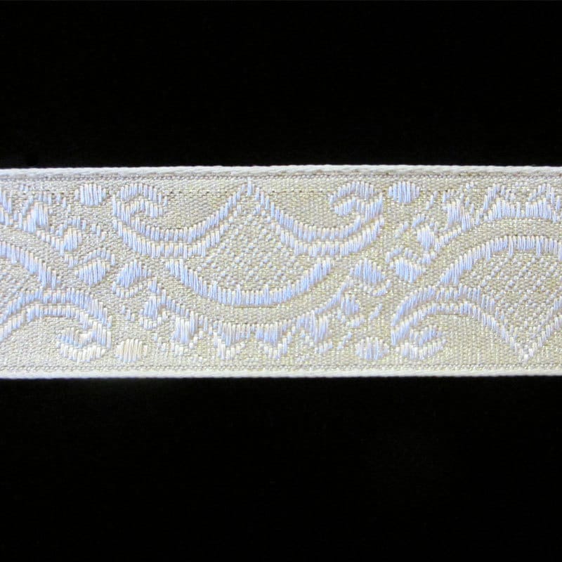 412 Jacquard trim Drottningholm 1 25mm | Etsy
