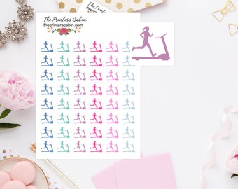 Treadmill Stickers | Etsy