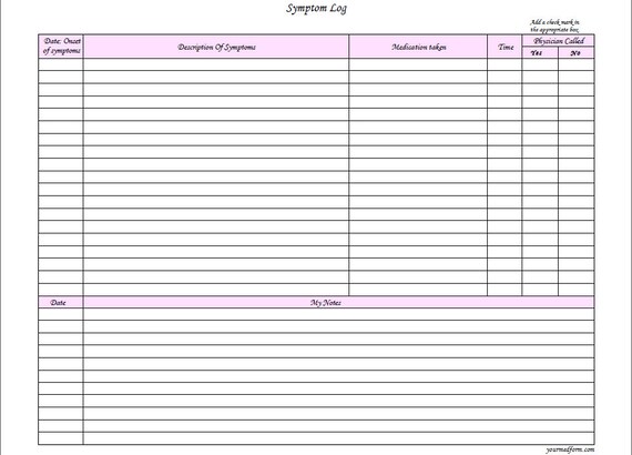 Fillable Skin Log / PDF/ Digital Health forms/ Printable / | Etsy Fillable Skin Log / PDF/ Digital Health forms/ Printable / | Etsy