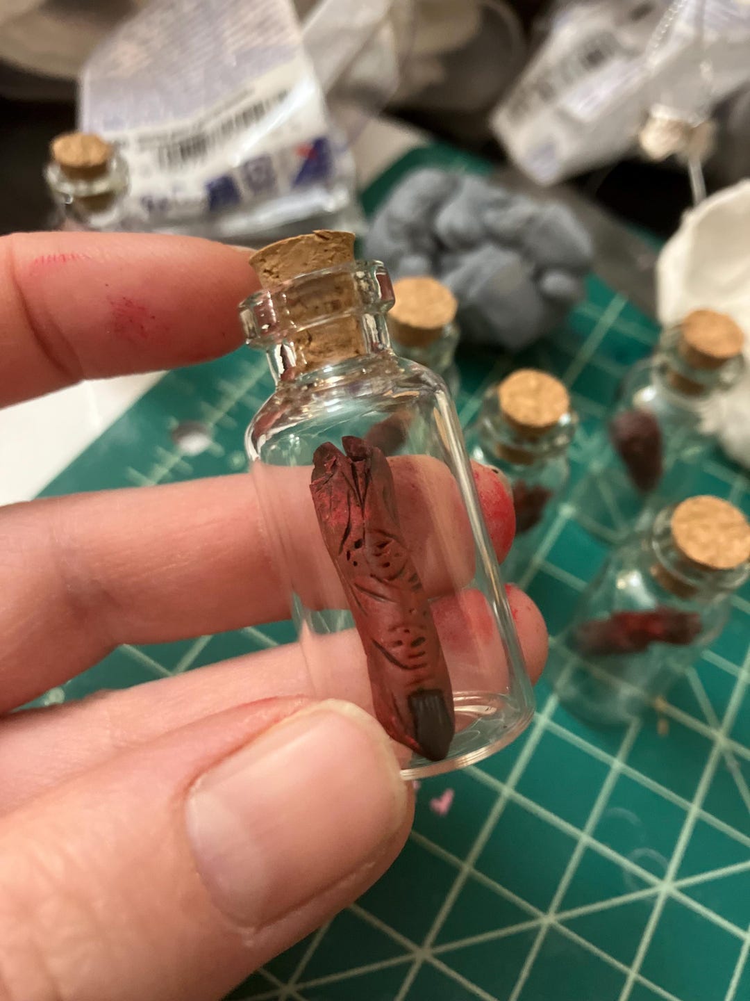 Cursed Spirit Finger Trinket Jar - Etsy