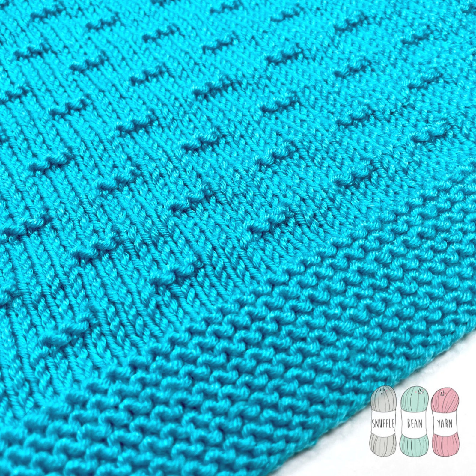 Willow Baby Blanket - Knitted Blanket Pattern - Etsy