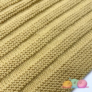 Riley Baby Blanket - Knitted Blanket Pattern - Etsy