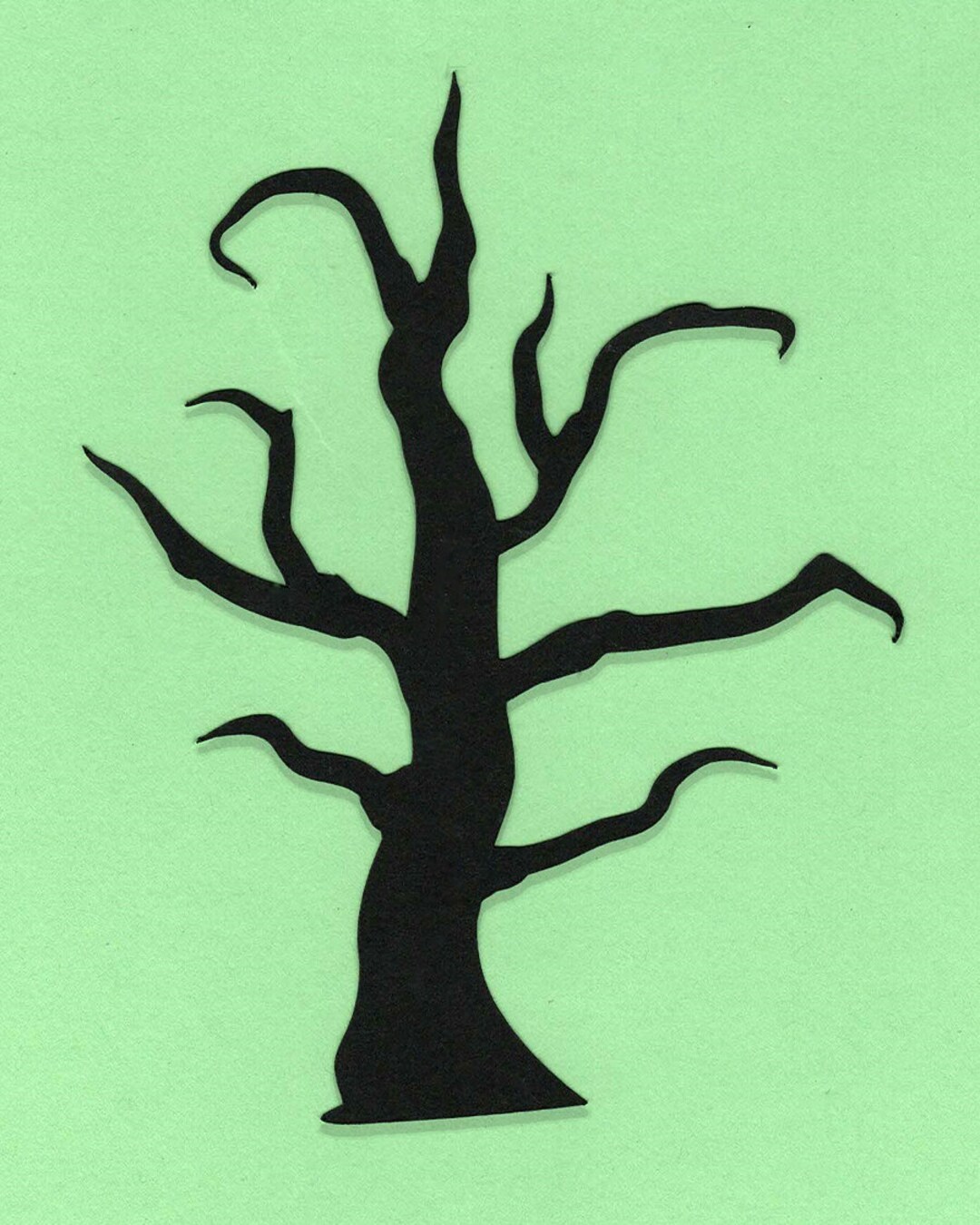 Creepy Tree SVG: Halloween Digital Design File - Etsy