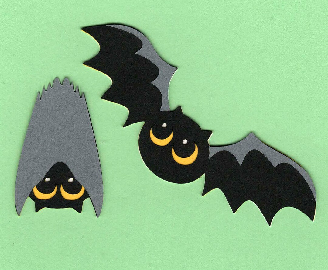 Cute Bats SVG File: Cricut, Glowforge, Halloween (digital Design) - Etsy