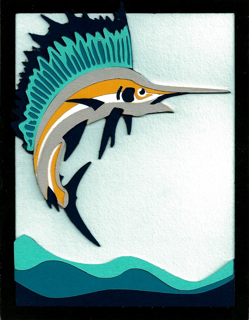 Sailfish SVG Digital Design File - Etsy