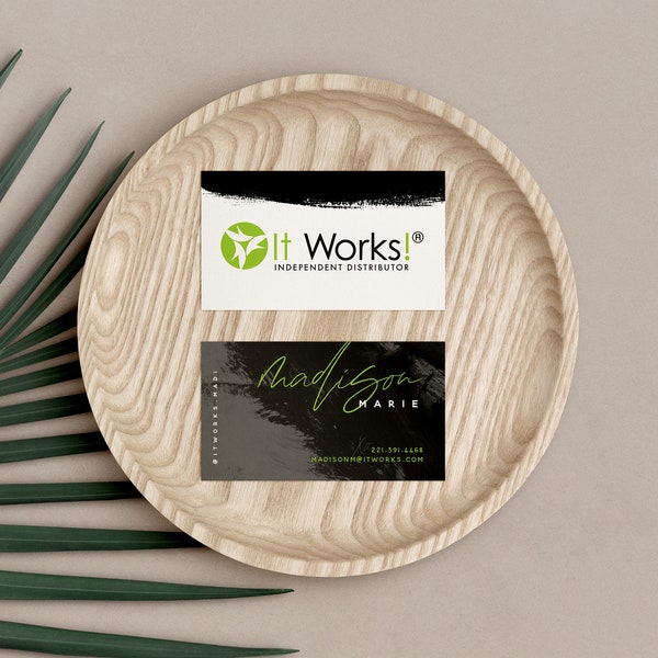It Works Business Cards - Etsy